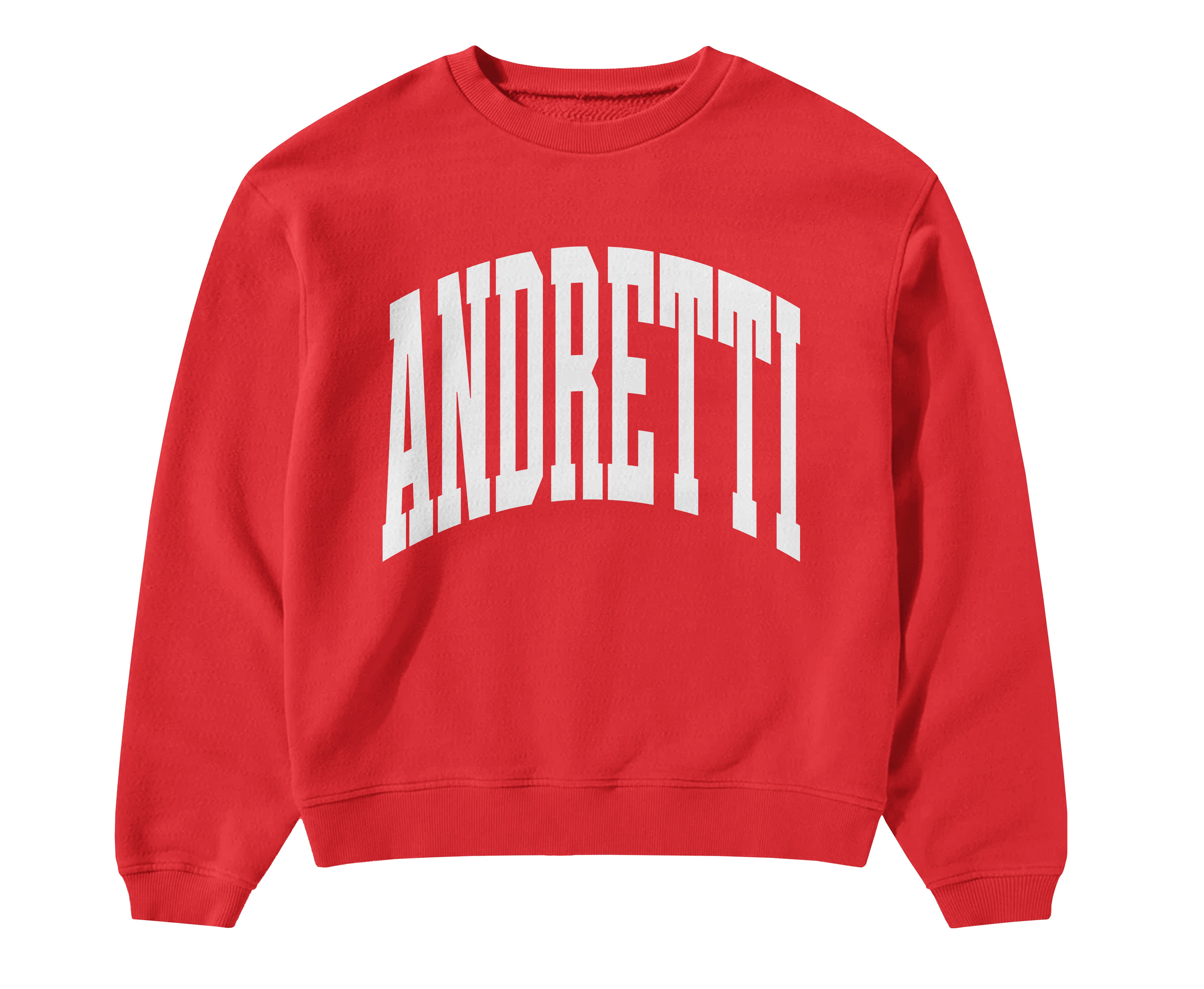 Andretti Red Crew Neck – Shop Andretti